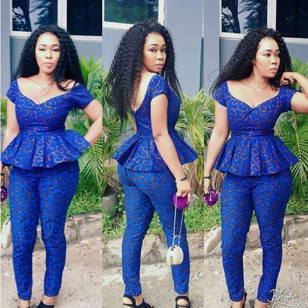 African Pants Set For Womenafrican Women Top And Etsy