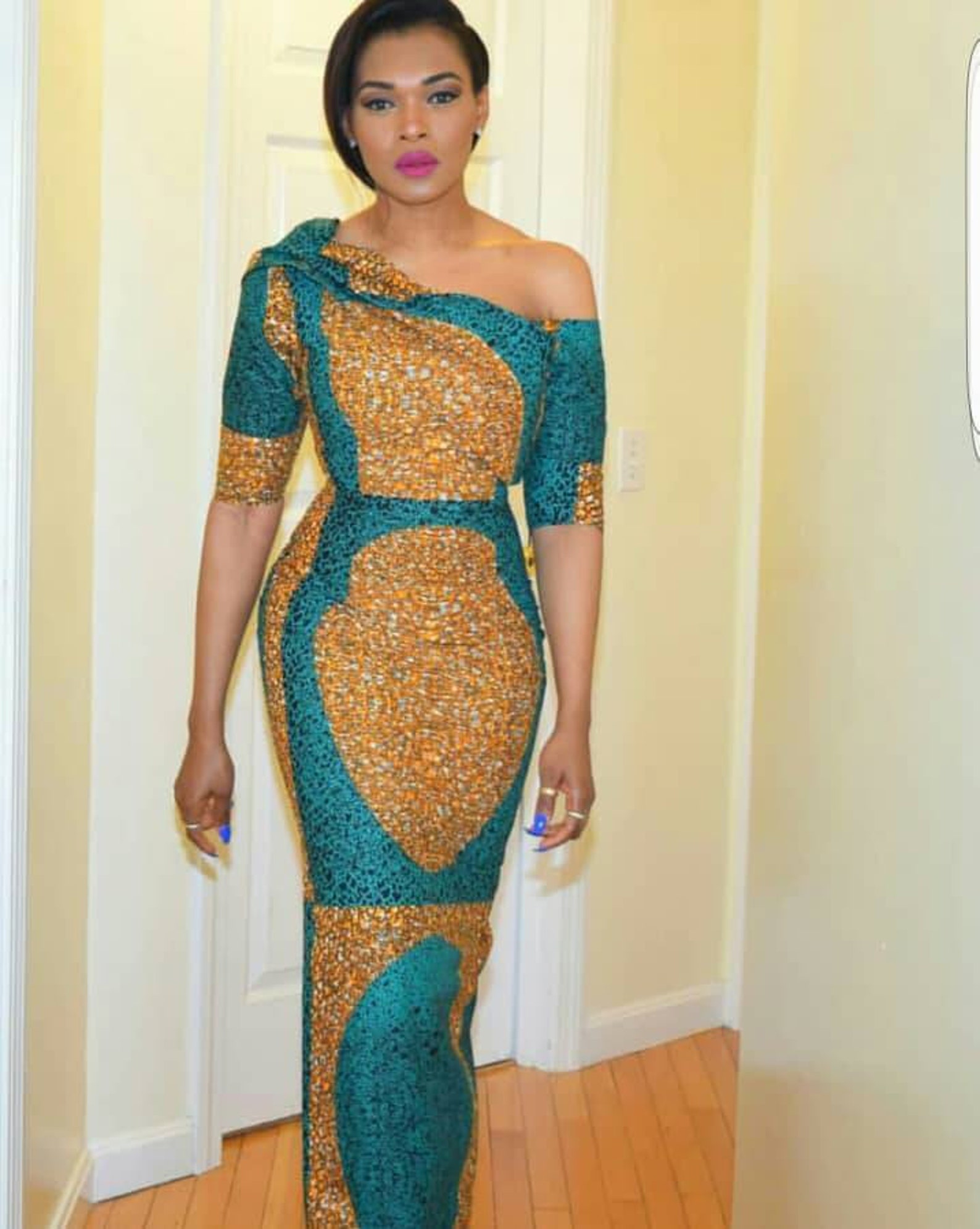 African Pencil Dressafrican Clothing For Womenafrican Maxi Etsy