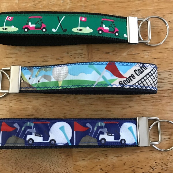 Golf Key Chain - Etsy