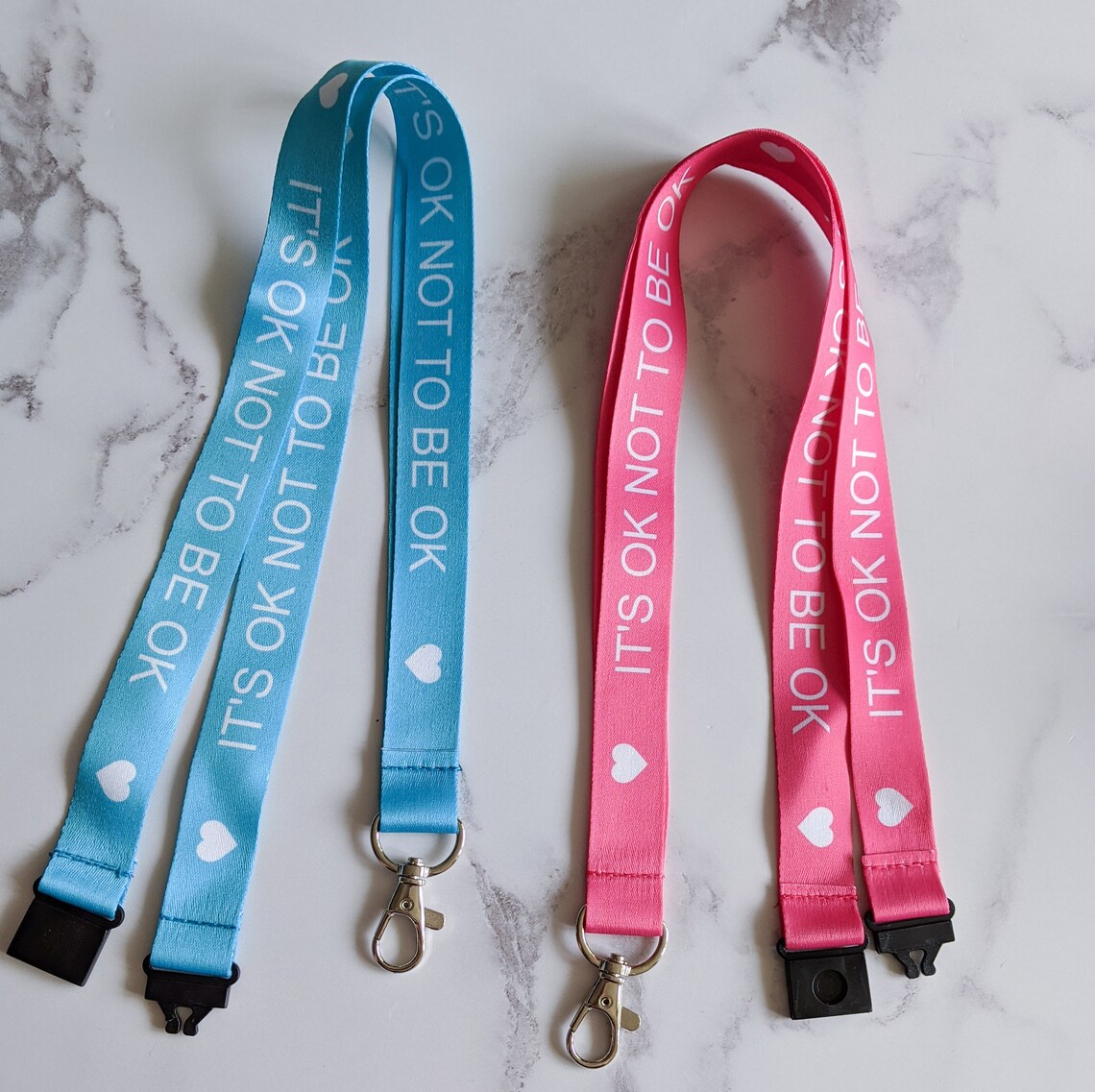 It's OK Not to Be OK Lanyard Mental Health Awareness | Etsy UK