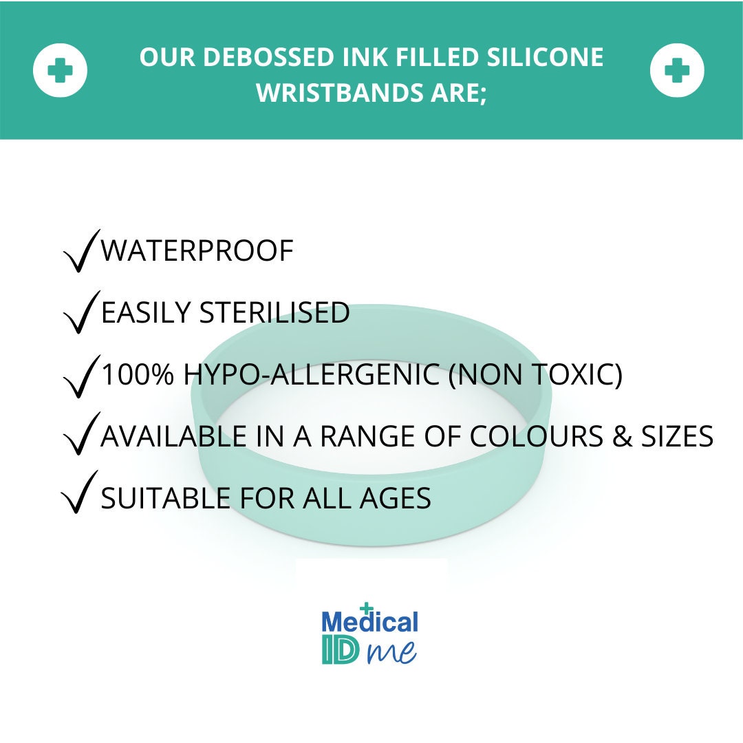 On Apixaban Alert Wristband Blood Thinner Deep Vein | Etsy