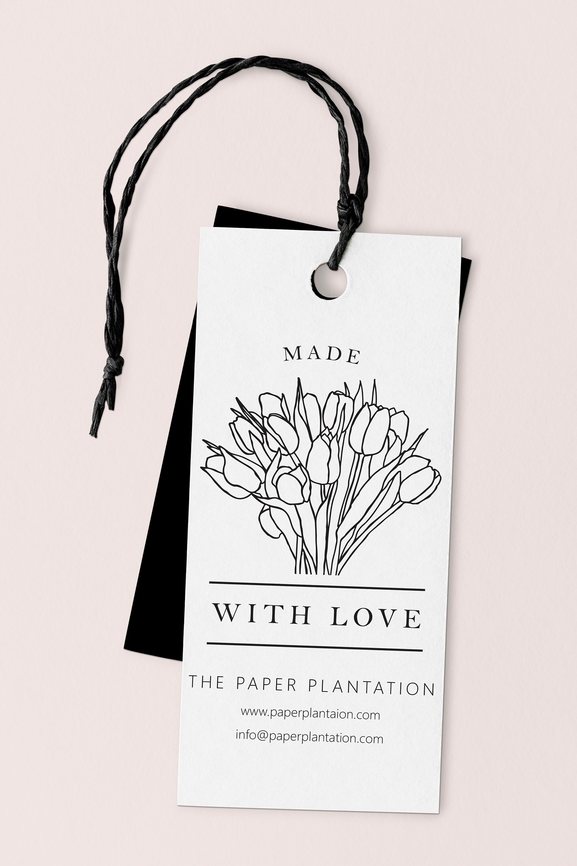 Made with Love Label Made with Love Tag Craft Tags Gift | Etsy