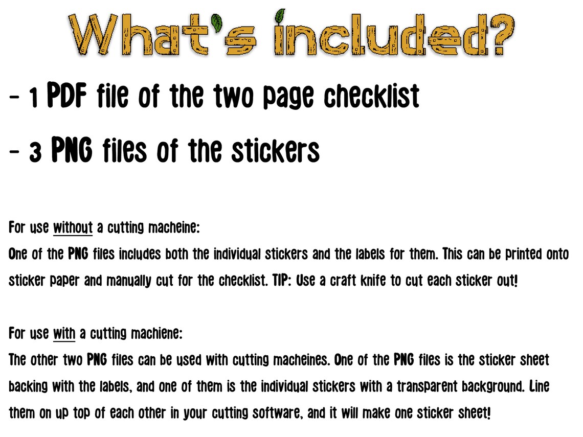 Stardew Valley Checklist Printable With Stickers | Etsy Australia