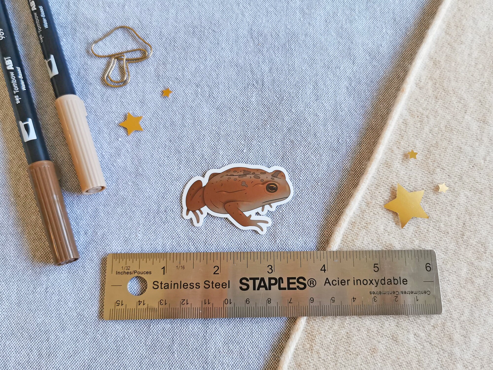 Toad Vinyl Sticker Weatherproof Waterproof Toads Frog Glossy | Etsy