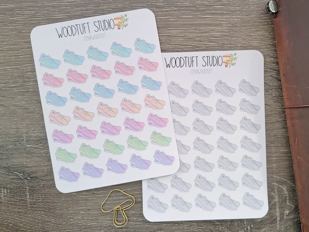 Cardio Sticker Sheet for Bullet Planner or Dot Grid Journal - Workout ...