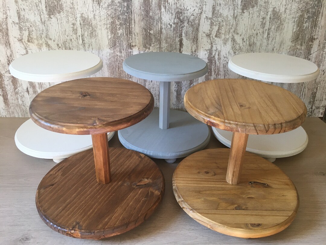 2 Tier Tray - Handmade Wood/2 Tiered Tray/wood Tray/christmas Decor ...