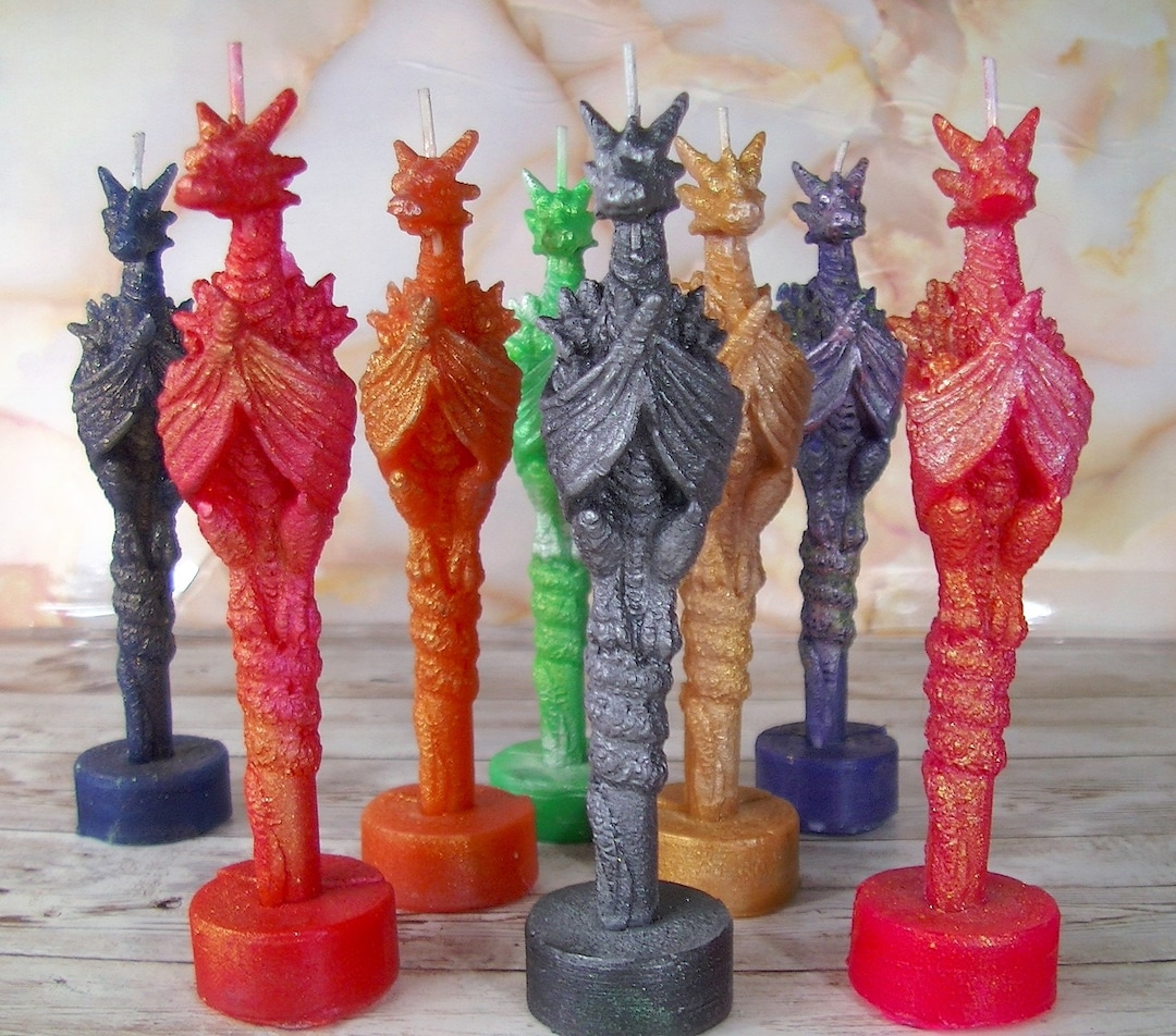 Dragon Candle- One Candle - Etsy