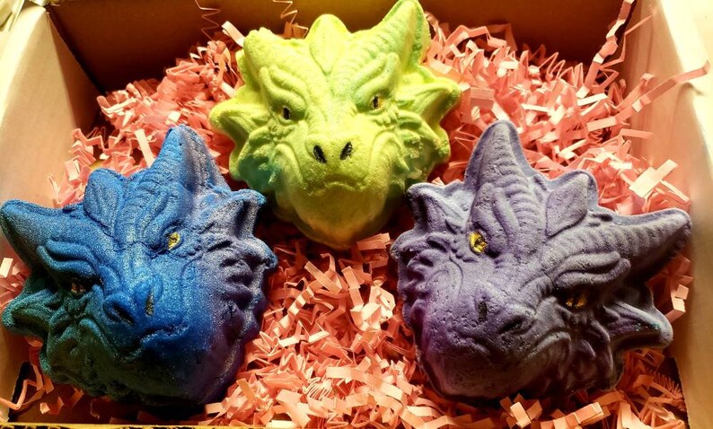 Dragon Bath Bombs 2 count or 3 count | Etsy
