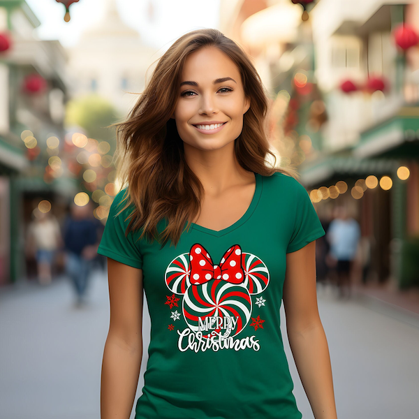 Mickey Mouse Christmas Shirts Vneck - Etsy