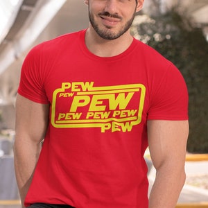 Pew Pew Shirt, Funny Star Adventure Shirt, Unisex Wars Shirt, Matching ...