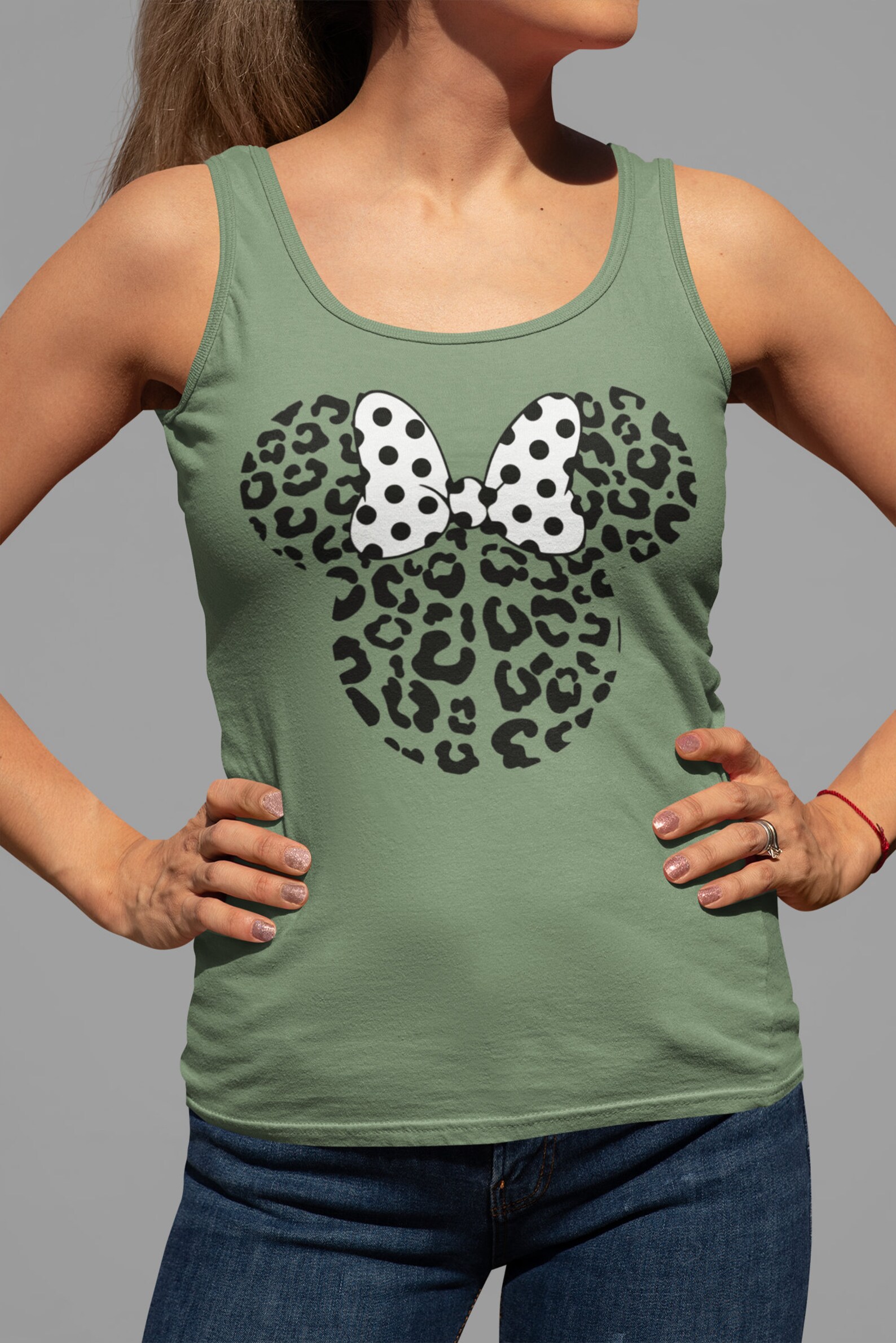 Minnie Mouse Leopard Shirts Leopard Print Minnie Shirts Etsy