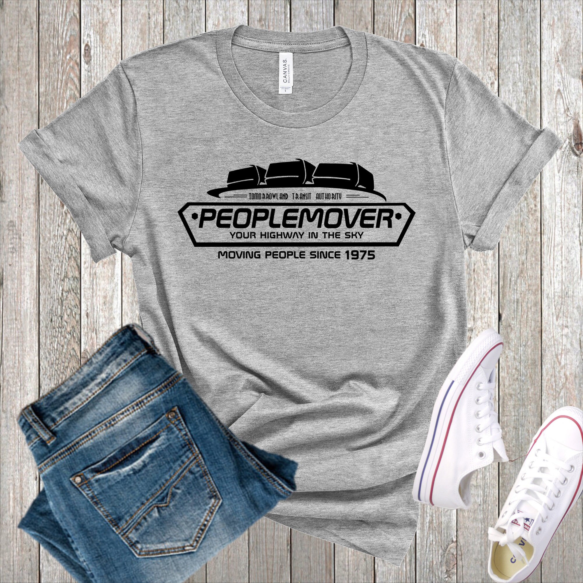 People Mover Tee Shirt, Kingdom Trip T-shirt, Vacation Shirt, Transport ...