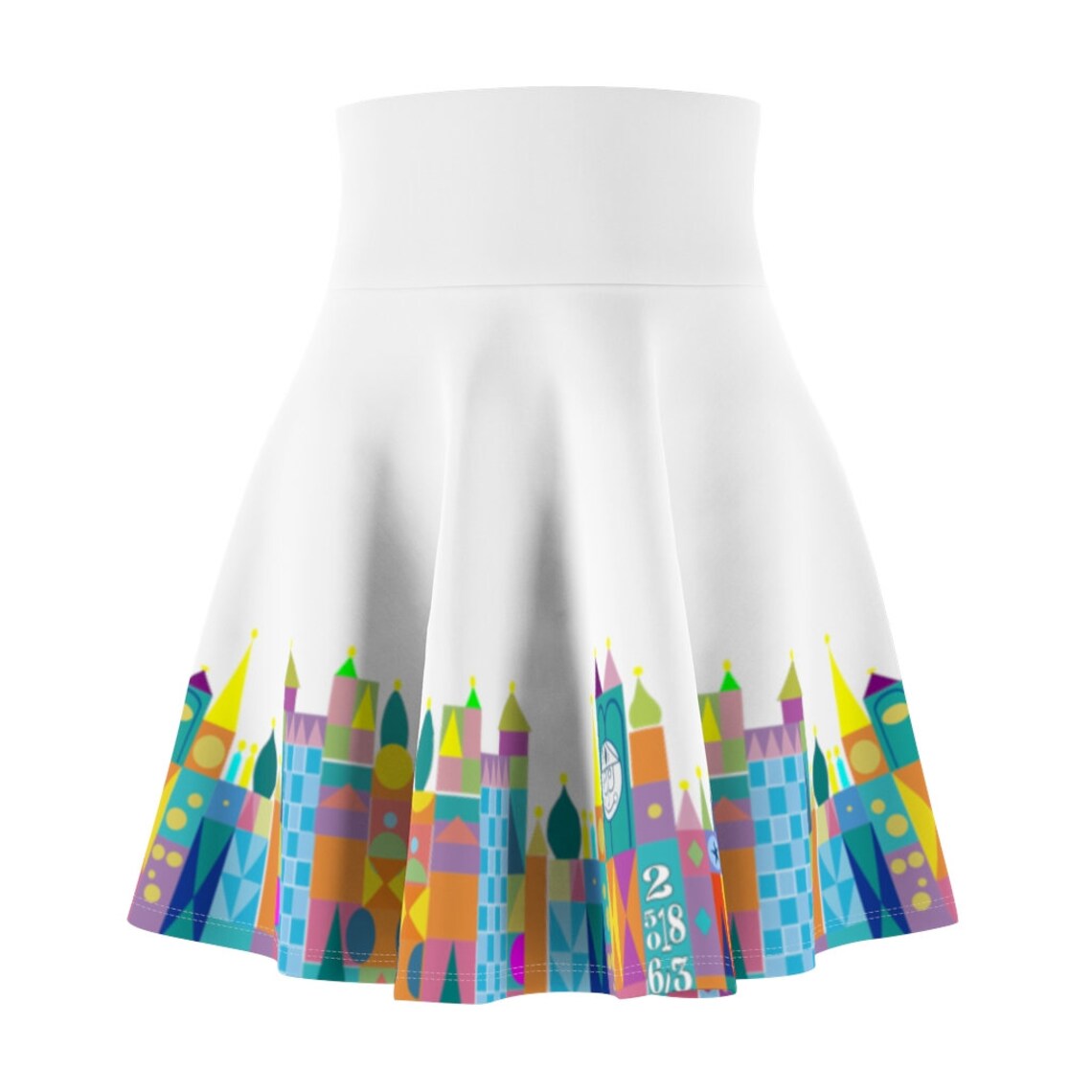 Small World Theme Park Ride Inspired Women's Skater Skirt - Etsy