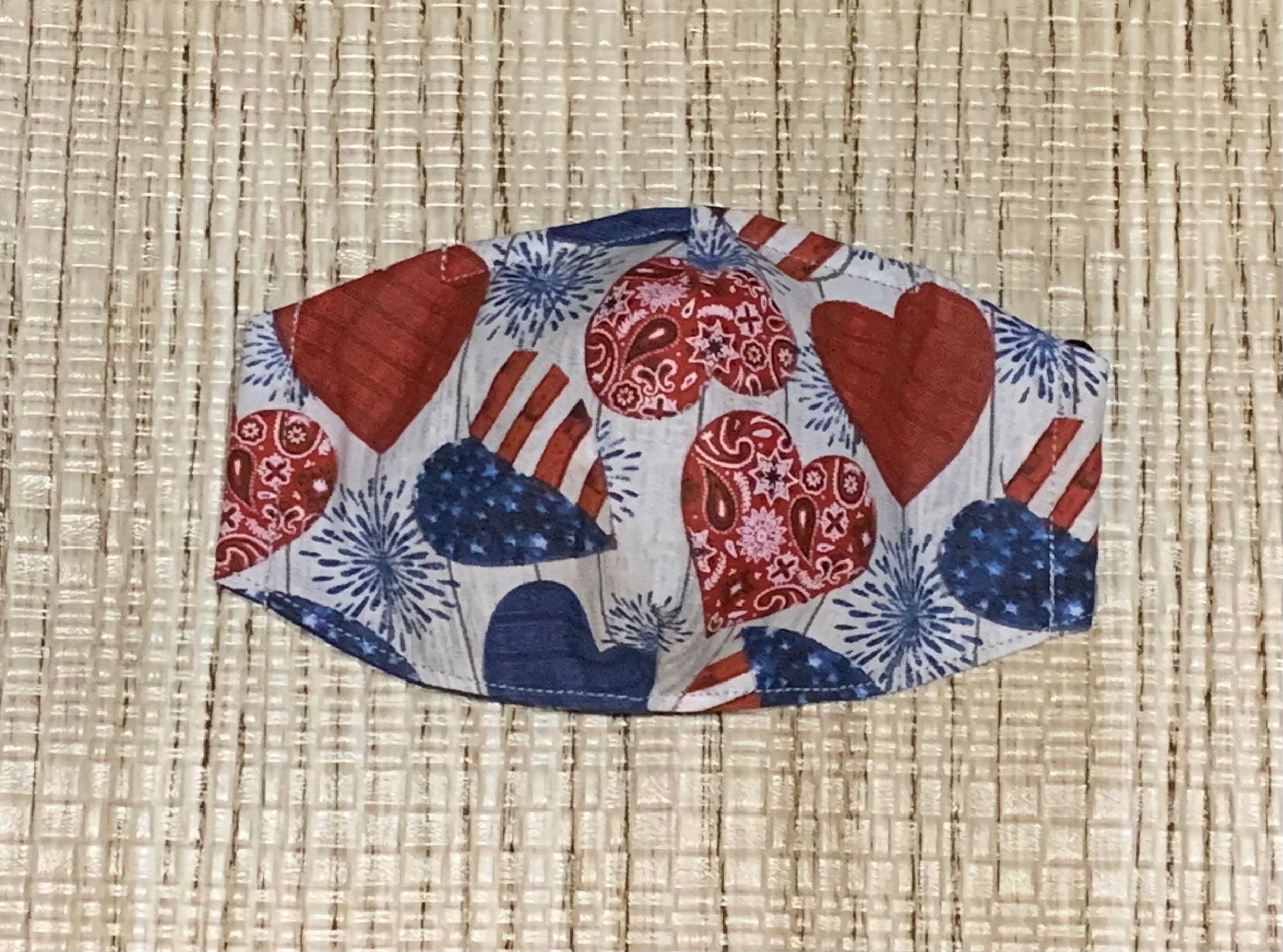 PATRIOTIC USA Face Masks America Adjustable Nose Wire - Etsy.de