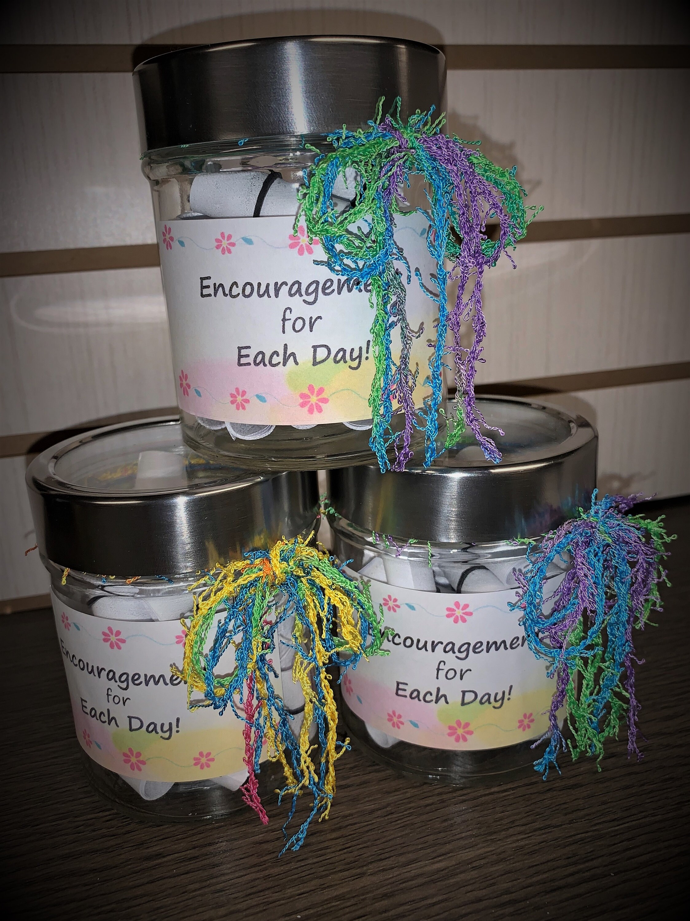 Encouragement Jars Daily Scripture Jar Quotes of - Etsy
