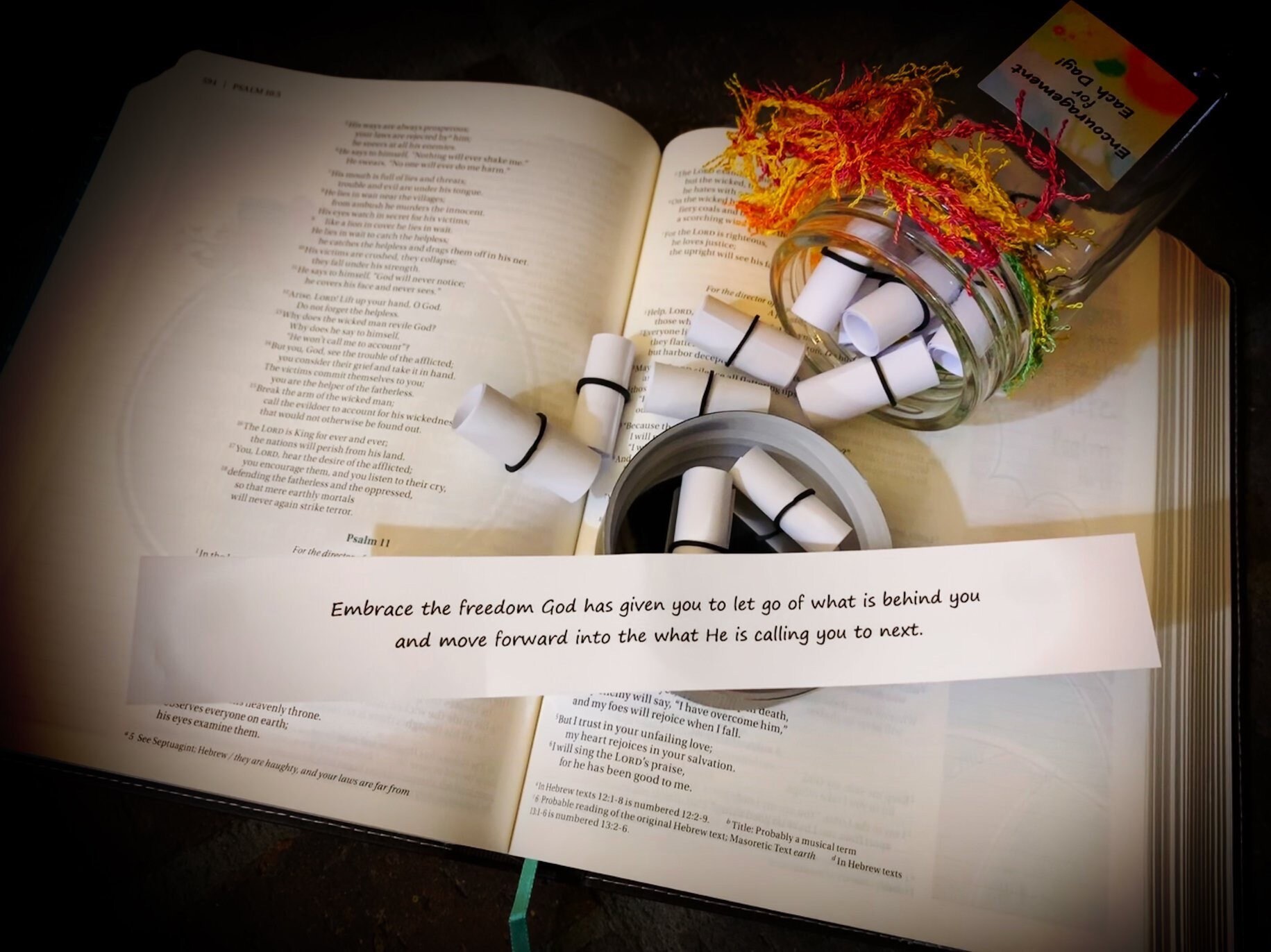 Encouragement Jars Daily Scripture Jar Quotes of - Etsy