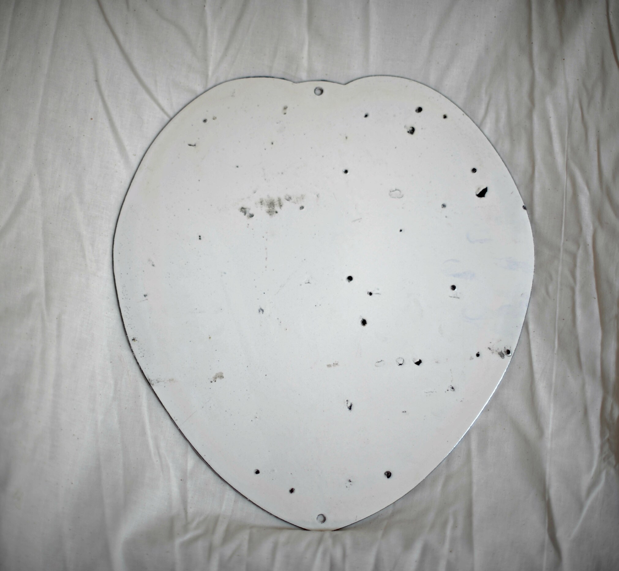 Porcelain Police Badge Sign Honor Serve Brave Blue Officer Cop Freedom ...