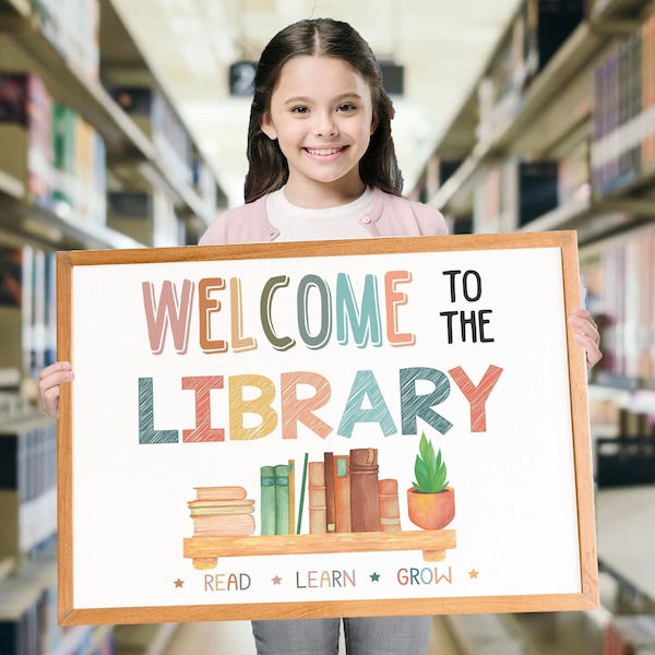 Welcome Back to School Library - Etsy