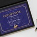 Editable Certificate of Appreciation Royal Blue and Gold, Elegant ...