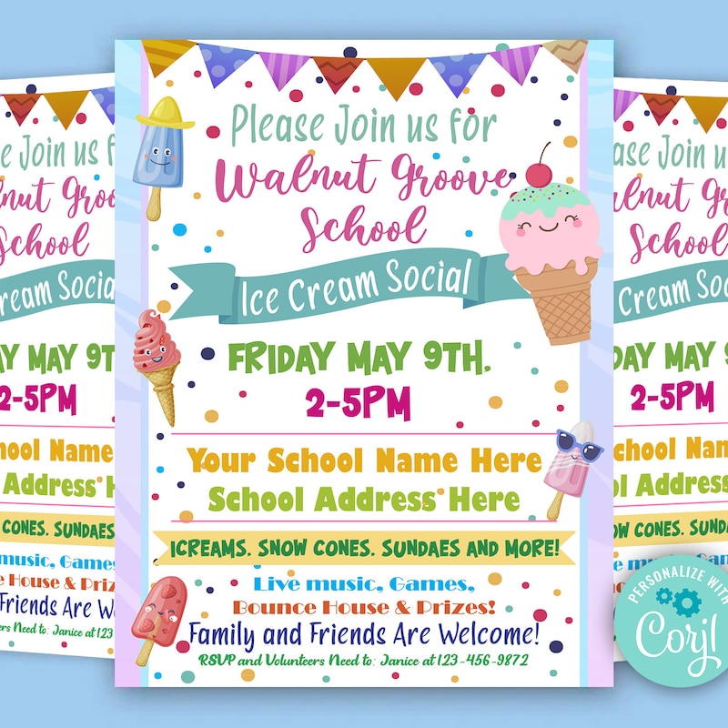 Ice Cream Social - Etsy