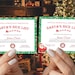 Mini Nice List Certificate Printable, Santa Certificate, Card Size ...