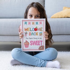 EDITABLE Back to School Welcome Sign Printable Download, Boho Welcome ...