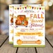 Editable Fall Harvest Festival Flyer, School Church Community Halloween ...