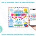 EDITABLE Bubbles of Fun Summer Tag, End of School Year Tags, Summer ...