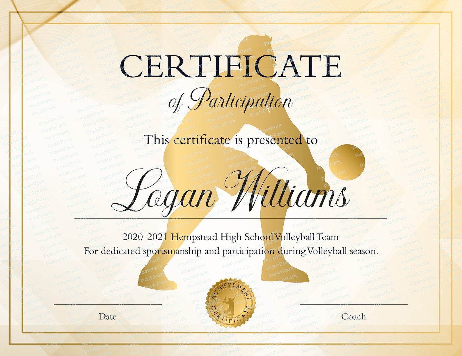 Editable Multi-sport Certificate Bundle End of Season Sport - Etsy