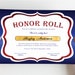 Editable Honor Roll Template Bundle Set of 2 DIY Honor - Etsy