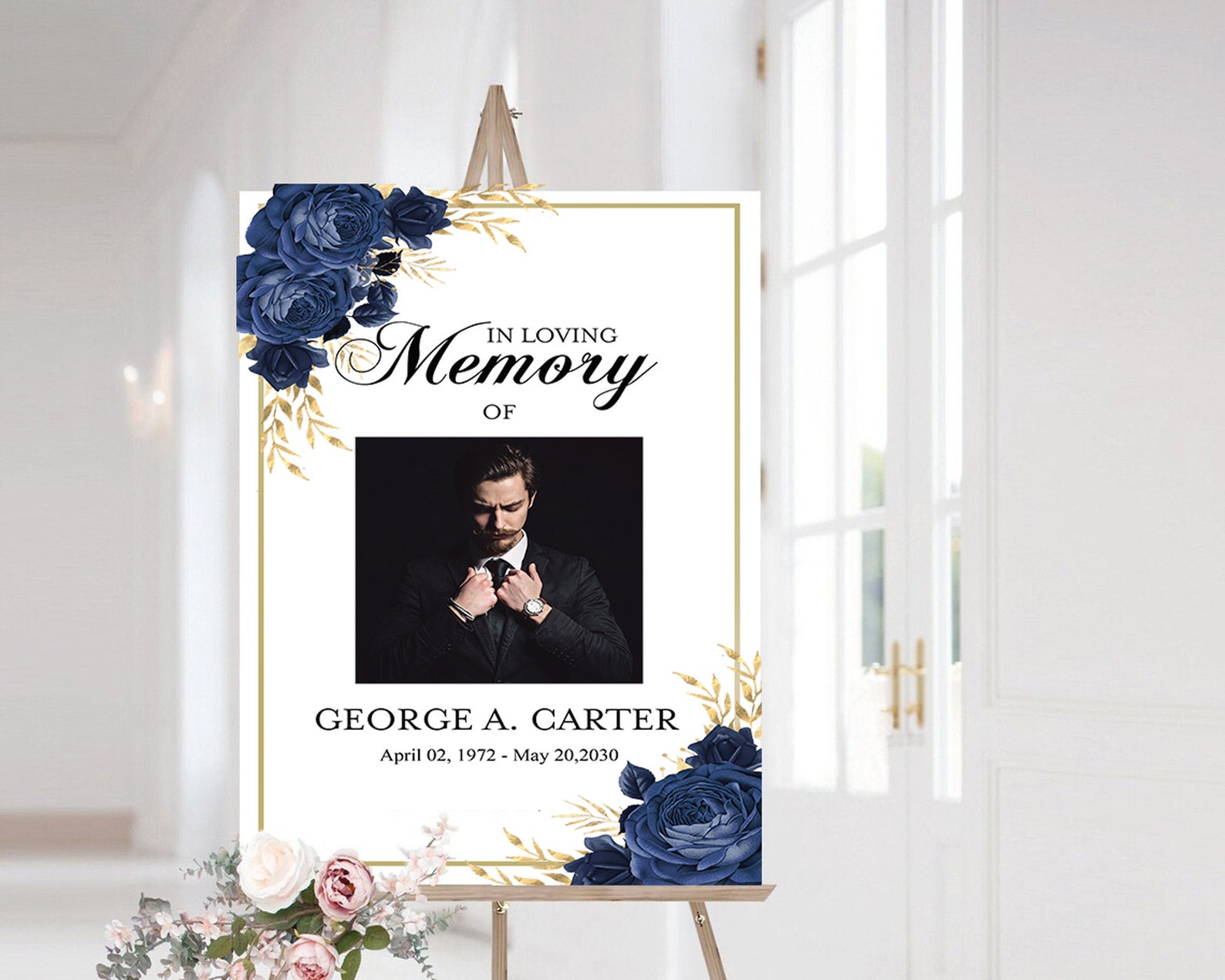 Editable Funeral Welcome Sign Template Memorial Service Sign - Etsy