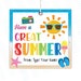 EDITABLE Sun Gift Tags, Have a Great Summer Gift Tag, End of School ...