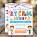 Editable STEAM Night Flyer, PTO PTA School Flyer, Science Tech ...
