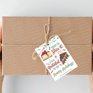 PDF Christmas Holiday Gift Tags, Printable Any Way You Slice It, We Are ...