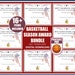 PRINTABLE Red White Blue PDF End of Season Basketball Award ...