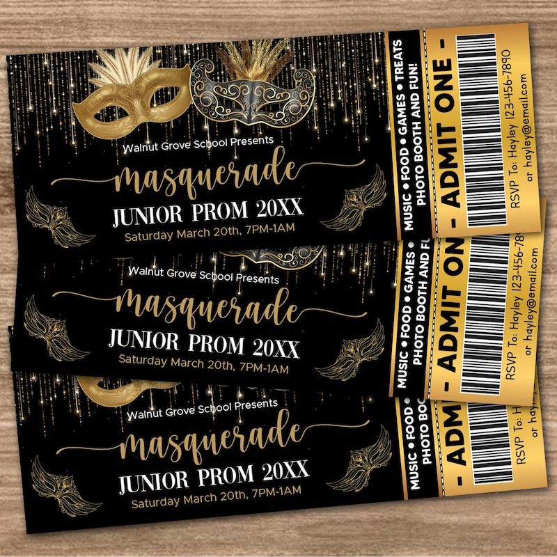 Concerts at the Masquerade - Etsy