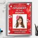 Editable Student of the Month Certificate Template, Classroom Awards ...