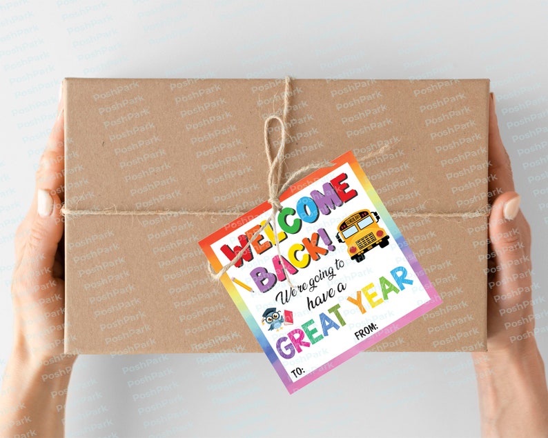 Printable Welcome Back to School Tags PDF Back to School Tags - Etsy