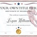 EDITABLE End of Season Football Award Certificates, Red White Blue 20 ...