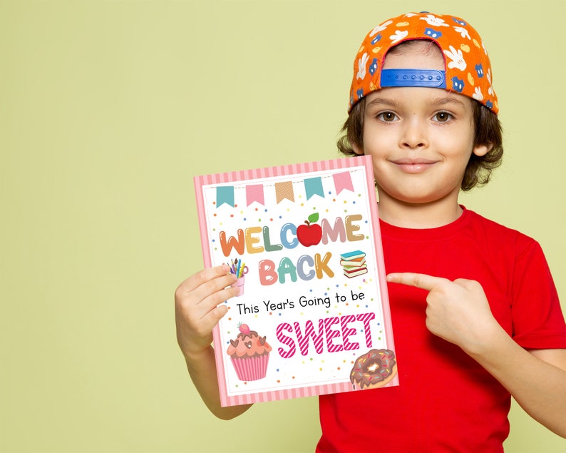 EDITABLE Back to School Welcome Sign Printable Download, Boho Welcome ...