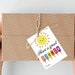 PRINTABLE PDF Have A Great Summer Tags , Summer Gift Tag, End of School ...