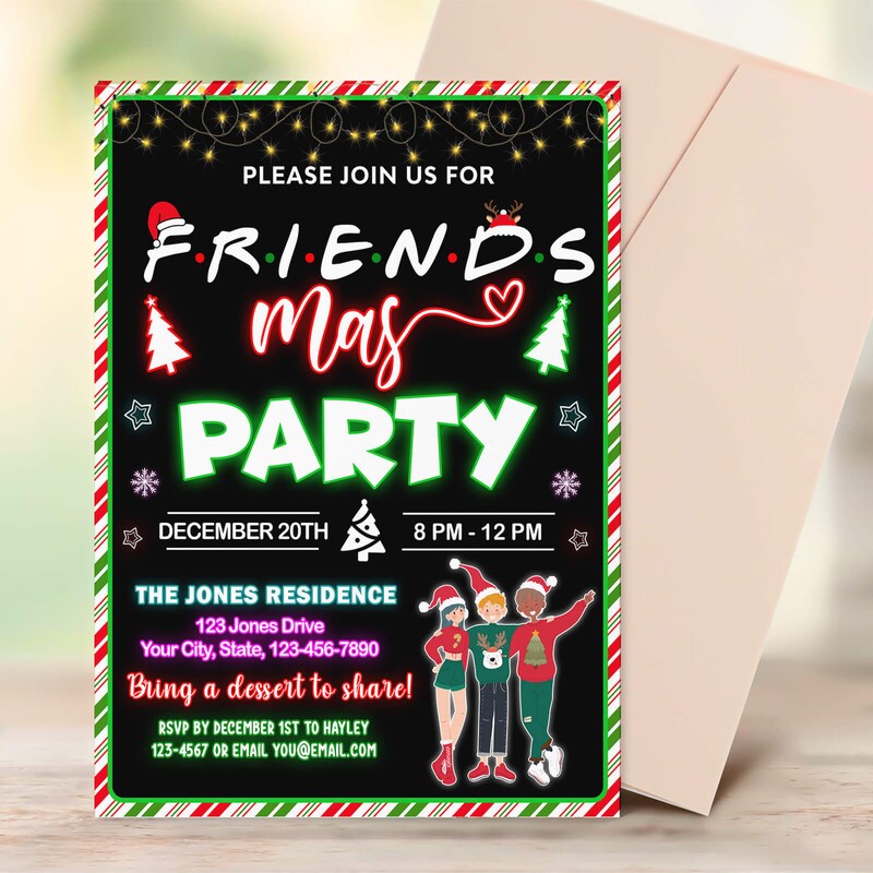 Friendsmas - Etsy