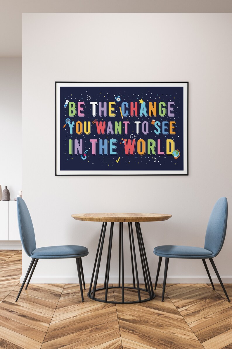 Colorful Motivational Classroom Posters Printable Back to - Etsy
