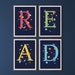 Reading Decor Classroom Colorful Library Decorations for - Etsy