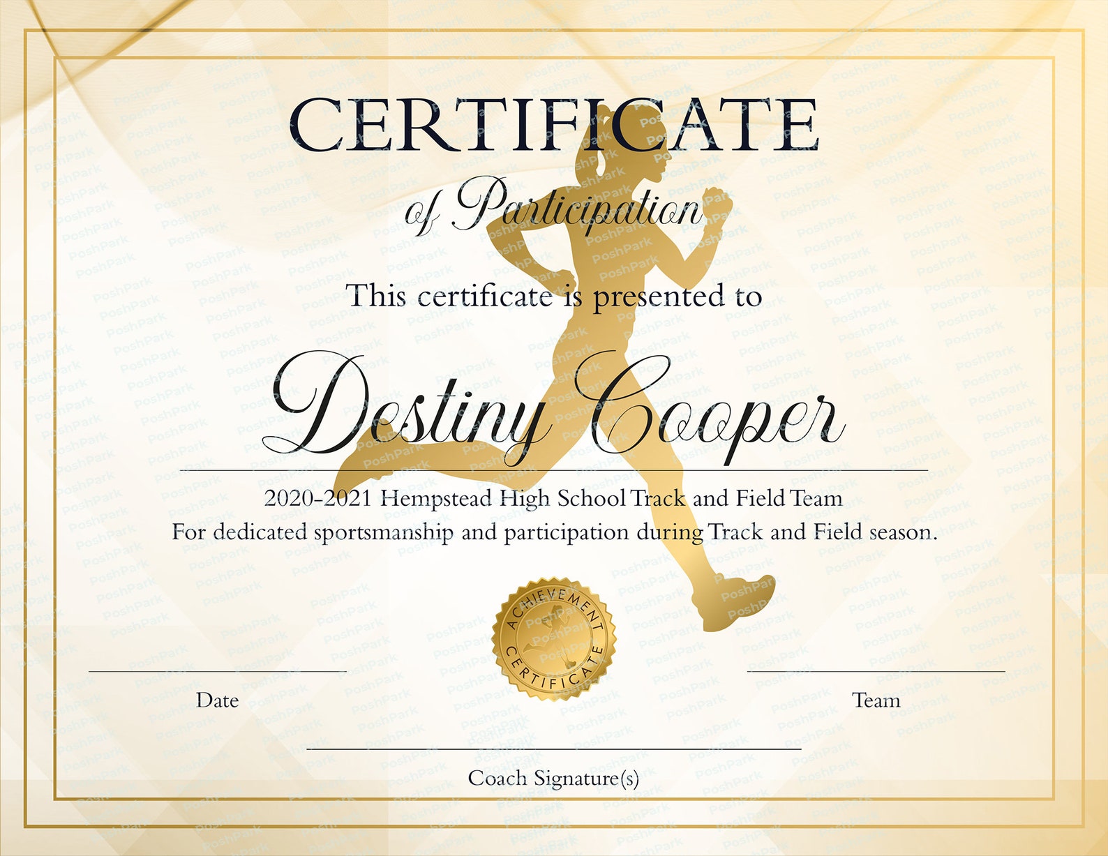 Editable Multi-sport Certificate Bundle End of Season Sport - Etsy