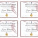 EDITABLE End of Season Football Award Certificates, Red White Blue 20 ...