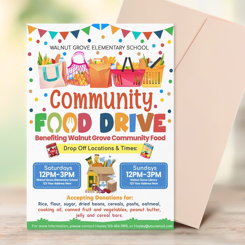 Food Donation Sign - Etsy