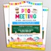 Editable PTO PTA Meeting Flyer Template, Back to School Breakfast ...