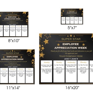 EDITABLE Star Employee of the Month Template | Staff Employee ...