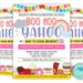 EDITABLE Boo Hoo Yahoo Back to School Breakfast Flyer, PTA PTO ...